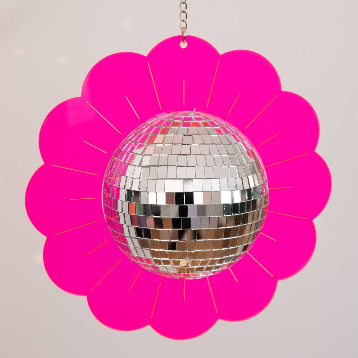 LARGE Disco Daisy: Hot Pink – virtu