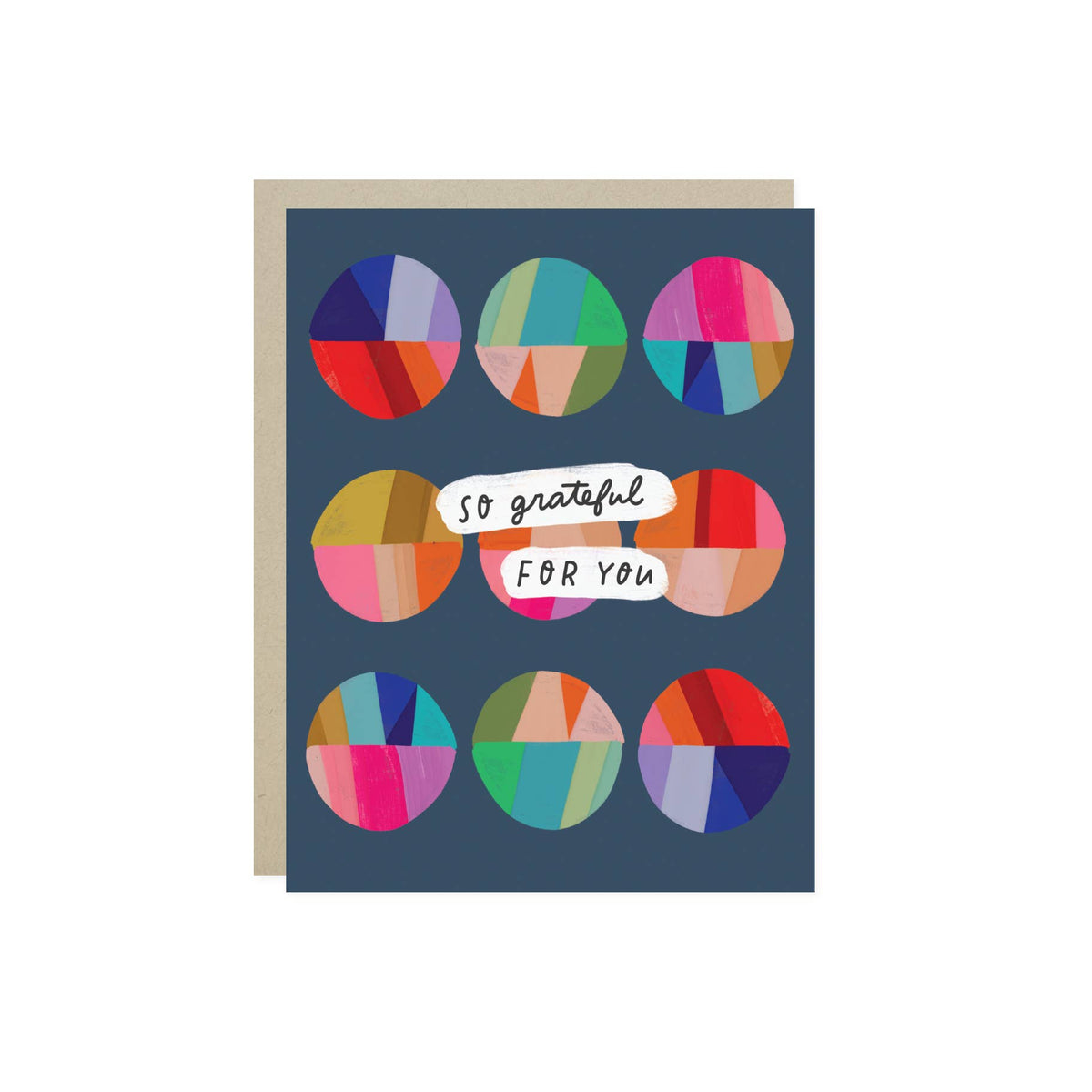 Grateful Patchwork Thank You Card – virtu